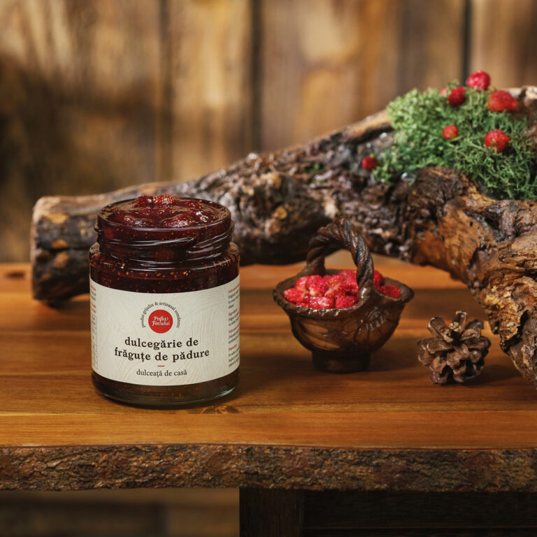 Dulceață de frăguțe de pădure, 200g - Pofta Focului